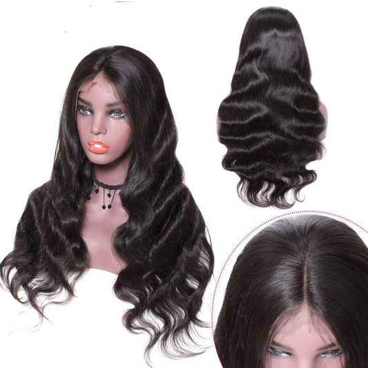 Pre-plucked Body Wave 13X4 Full Frontal Wig – mybombhair